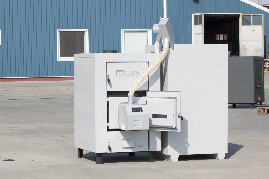 Kombinētie malkas, granulu apkures katli